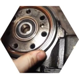 Замена переднего и заднего сальника коленвала Шевроле Круз в Москве ...